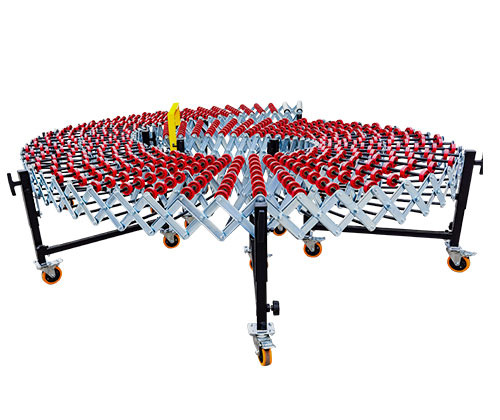 LIANGZO Conveyor Belt Heat Resistant Gravity Skate Wheel Nylon Conveyor ...