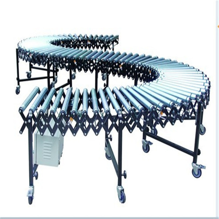 Heat Resistant Roller Conveyor Motor-Drive Portable Conveyor Flexible ...